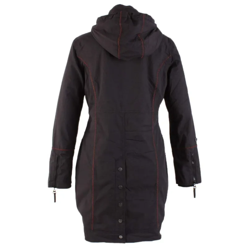 Dublin Morgan Ladies Long Jacket - Black