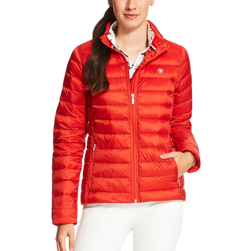 Ariat Ideal Down Ladies Jacket - Molten Lava