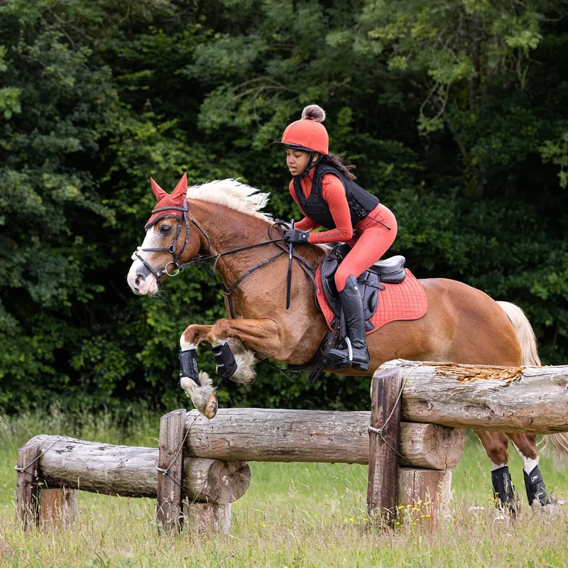 LeMieux Young Rider Junior Base Layer - Sienna