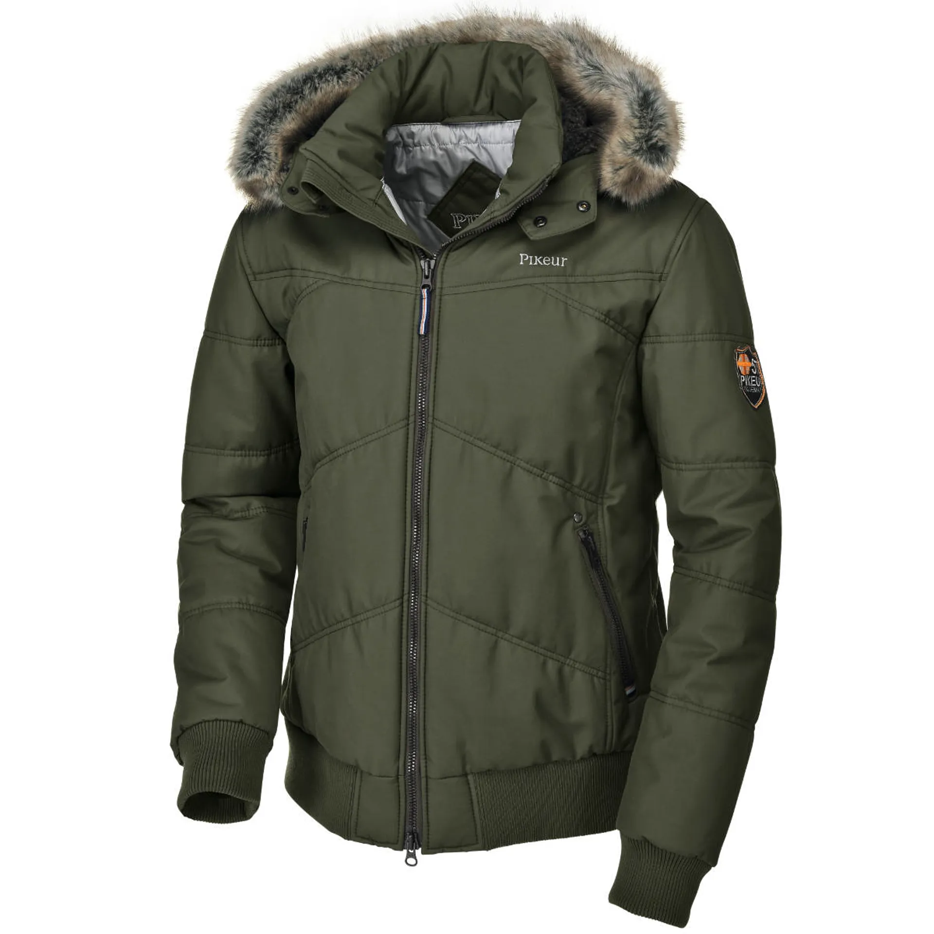 Pikeur Lino Mens Jacket - Olive Green