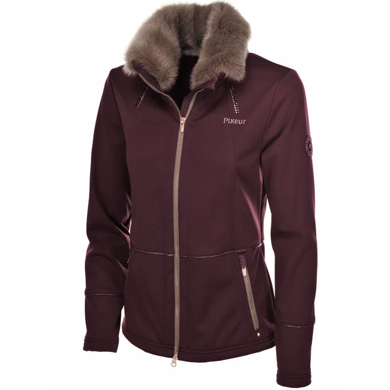 Pikeur Raja Ladies Softshell Jacket - Aubergine