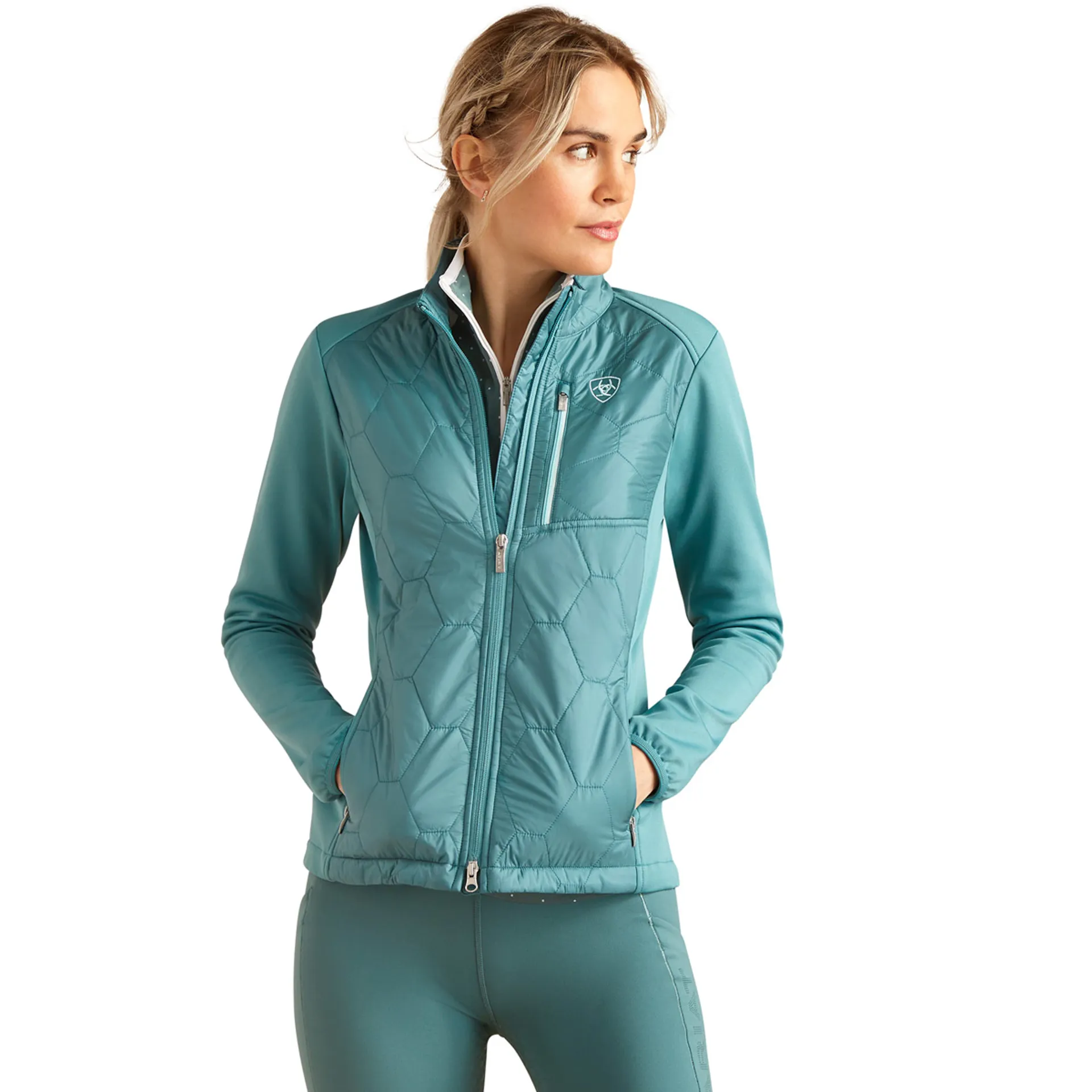 Ariat Fusion Insulated Ladies Jacket - Brittany Blue