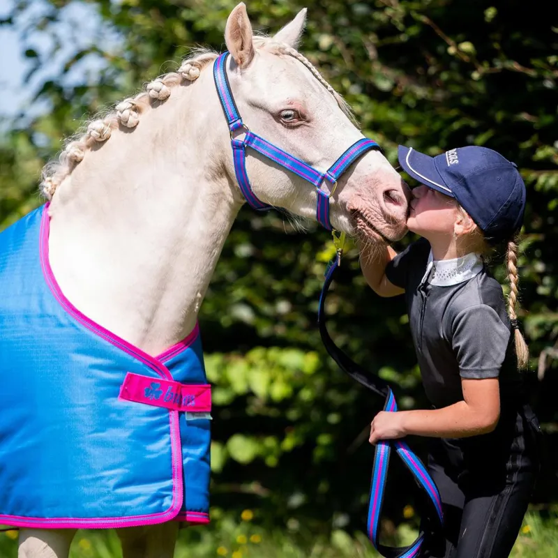 Bucas Freedom 0g Standard Neck Turnout Rug - Denim