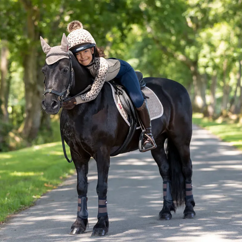 LeMieux Mini Suede Jump Square - Mink