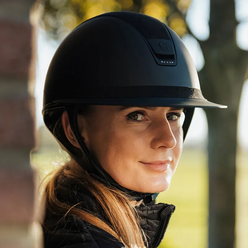 Samshield Miss Shield Limited Edition Riding Hat Black/Matt Black