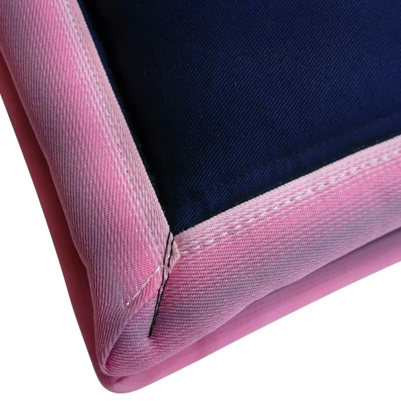 PolyPads Classic Single Saddlepad - Navy/Candyfloss
