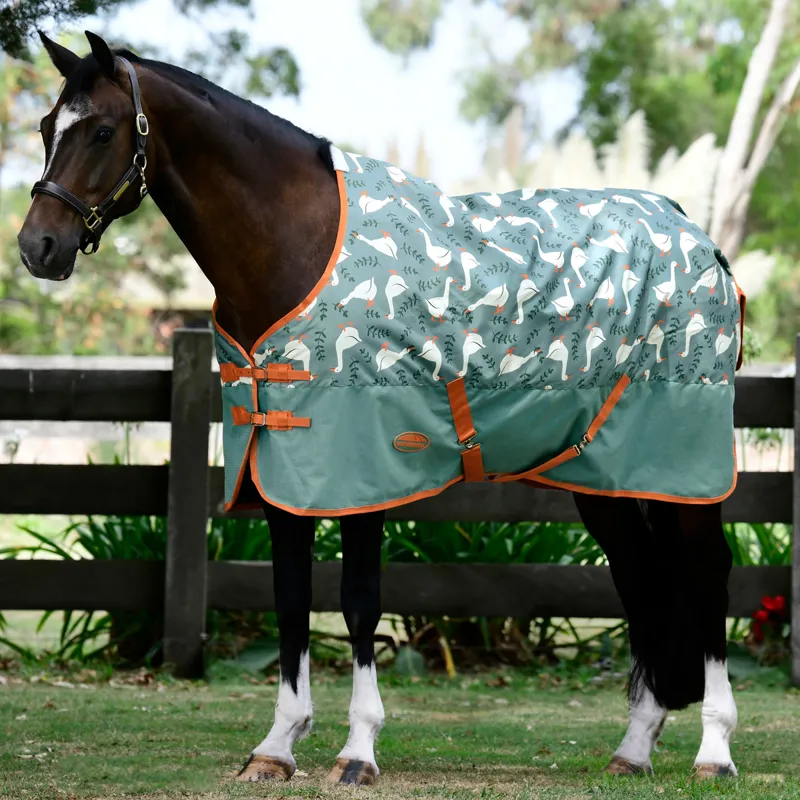 WeatherBeeta ComFiTec Tyro 50g Standard Neck Turnout Rug - Goose