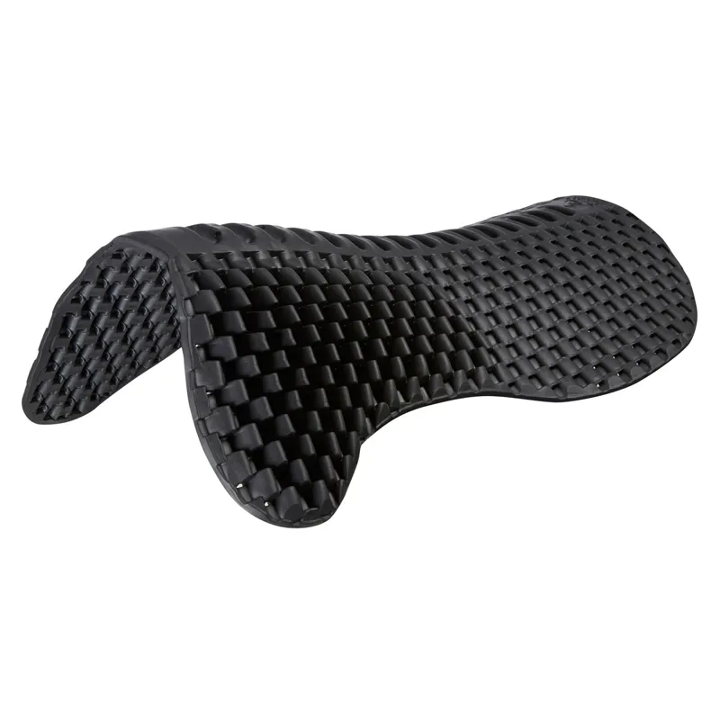 Acavallo Piuma Featherlight Half Pad With Front Riser - Charcoal