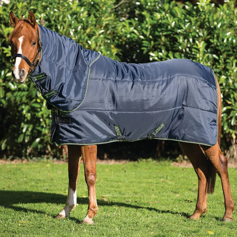Amigo Pony Insulator Plus 200g Stable Rug - Navy/Navy/Green