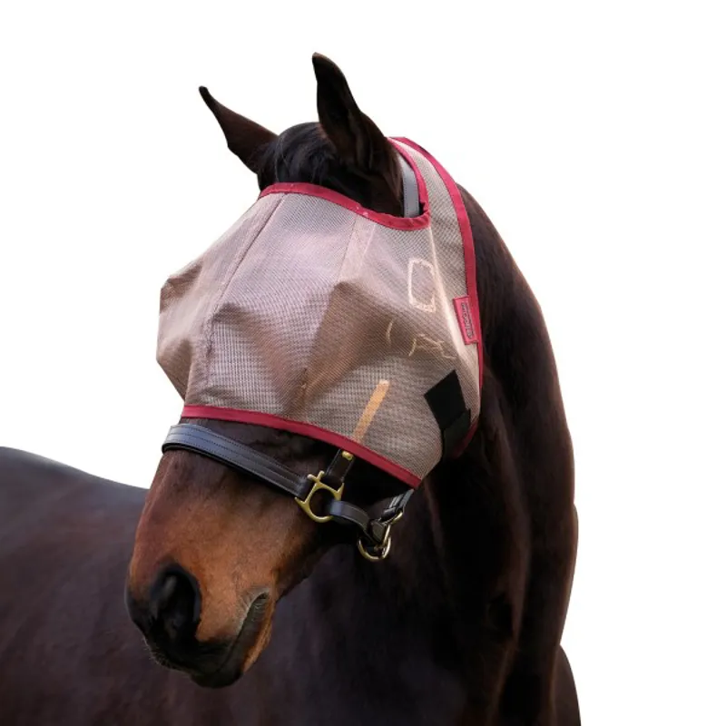 Amigo Mio Fly Mask - Bronze/Red
