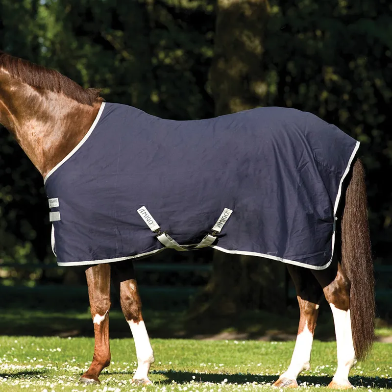 Amigo Stable Sheet - Navy/Silver