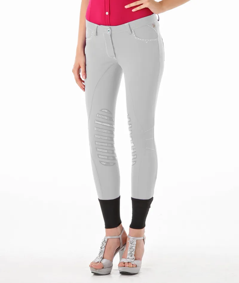 Animo Nak Ladies Breeches - Bianco White