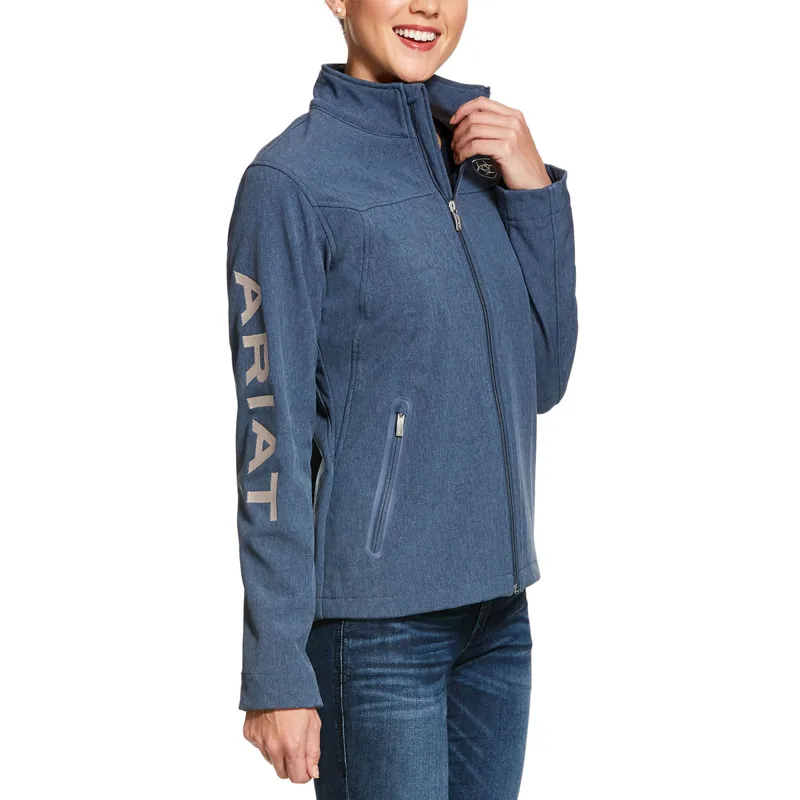 Ariat New Team Softshell Ladies Jacket - Lake Life Heather