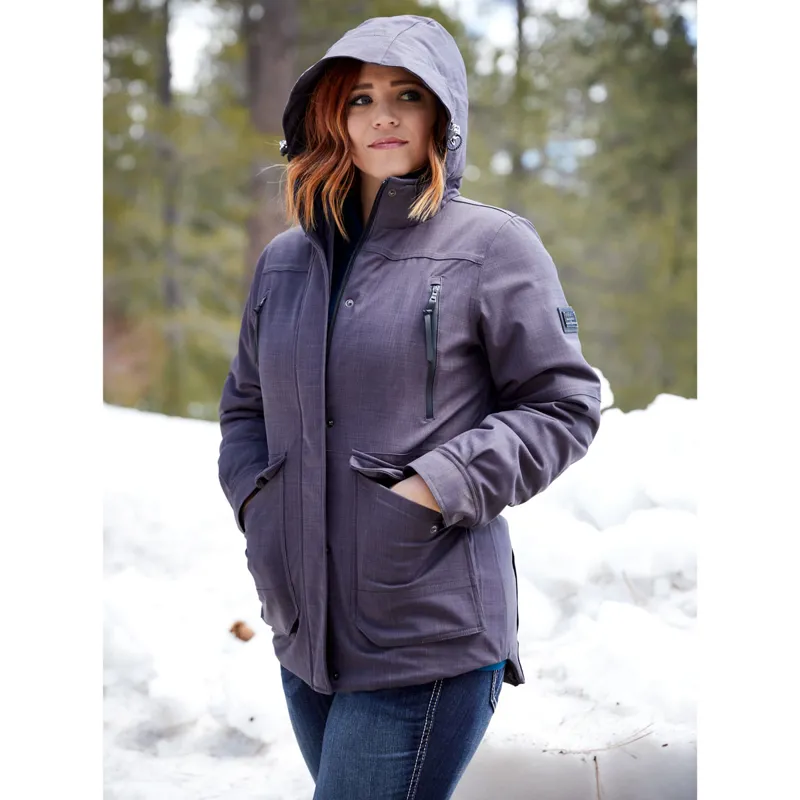 Ariat Sterling Waterproof Insulated Parka Jacket - Nine Iron