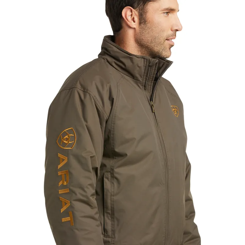 Ariat Team Logo Mens Insulated Jacket - Banyan Bark/Bronze