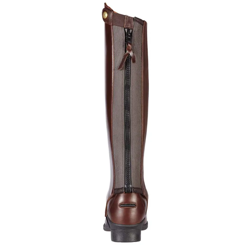 Ariat Close Contact Half Chaps - Waxed Chocolate