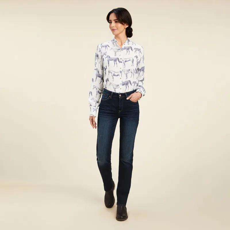 Ariat Country Clarion Ladies Blouse - In Hand Print