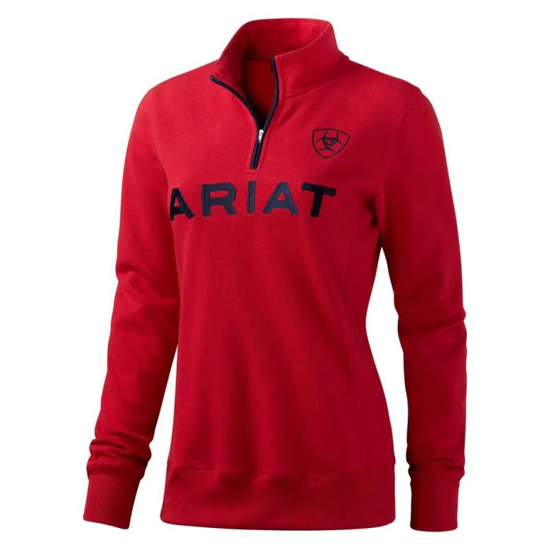 Ariat Team Fleece Pullover - Red
