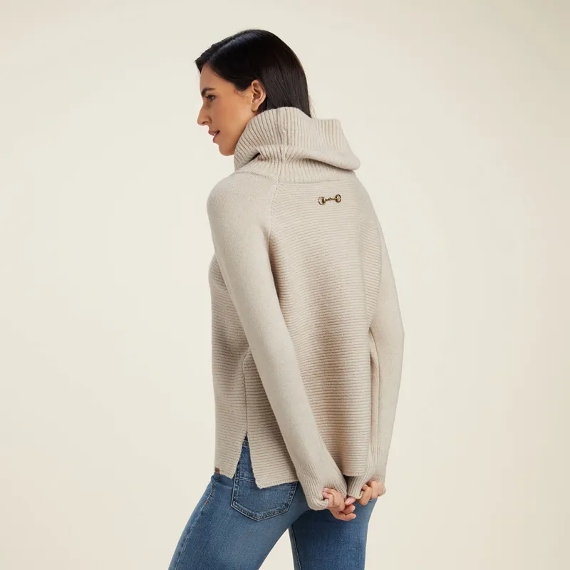 Ariat Country Three Chimney Ladies Sweater - Oatmeal