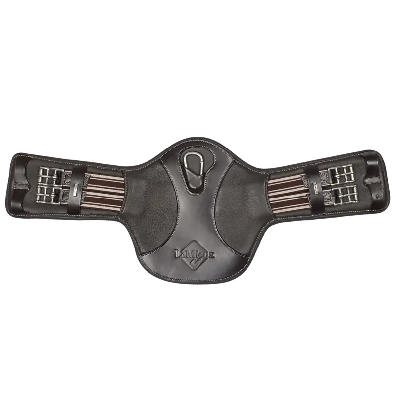 LeMieux Arika Contoured Short Stud Girth - Brown