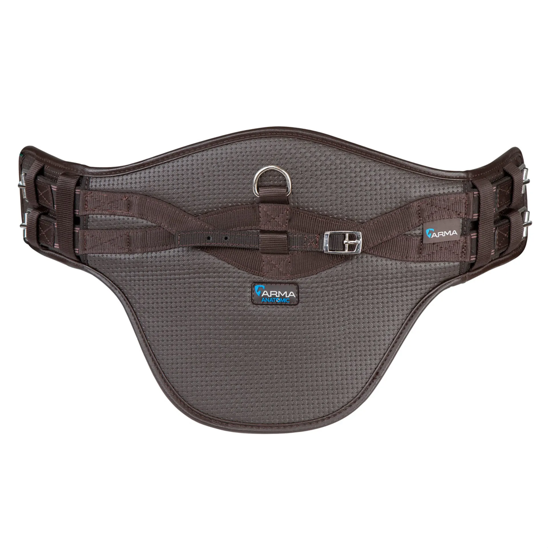 ARMA Anti-Chafe Short Stud Girth - Brown