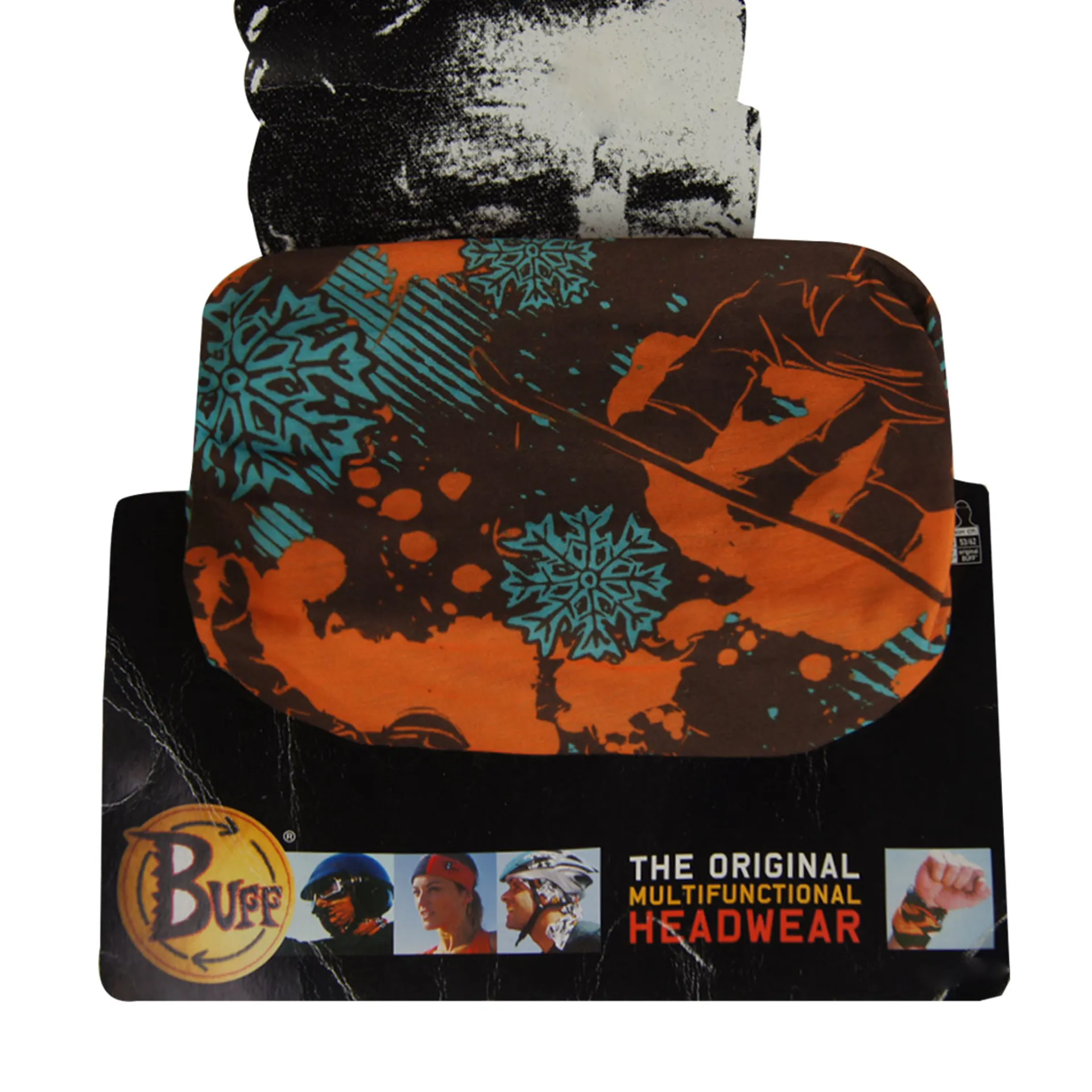 Buff Freestyle Neck Tube - Brown/Orange/Turquoise