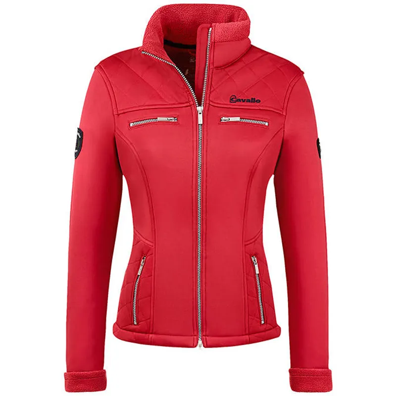 Cavallo Danielle Ladies Softshell Jacket - Brick Red