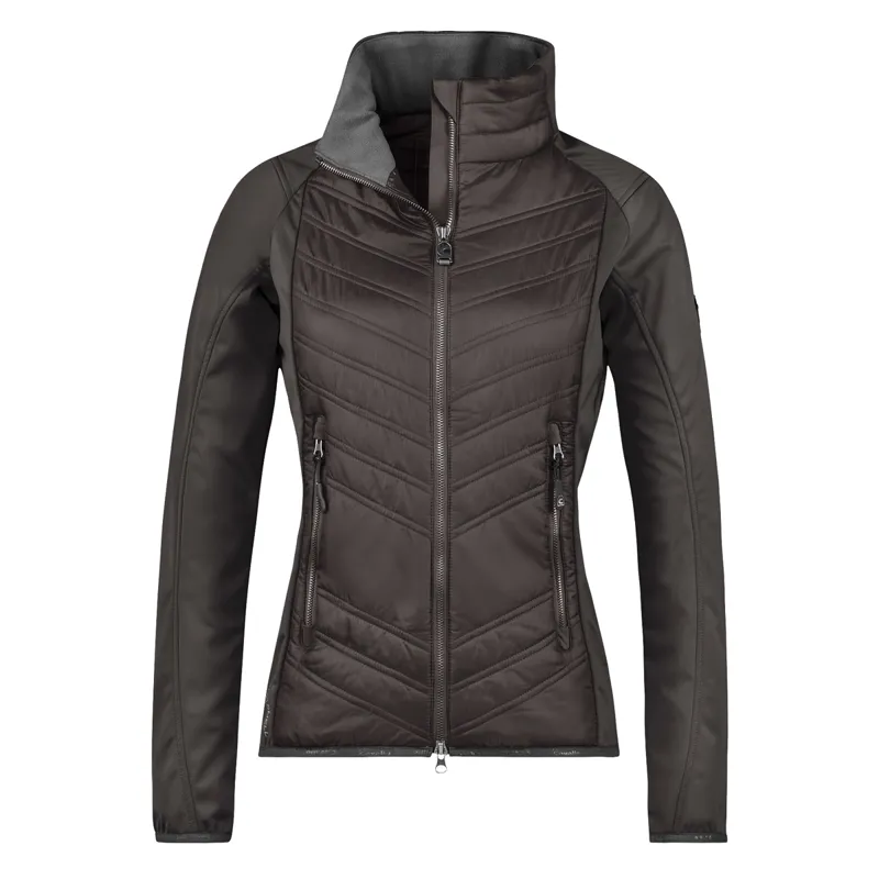 Cavallo Hillary Ladies Quilted/Softshell Jacket - Graphite