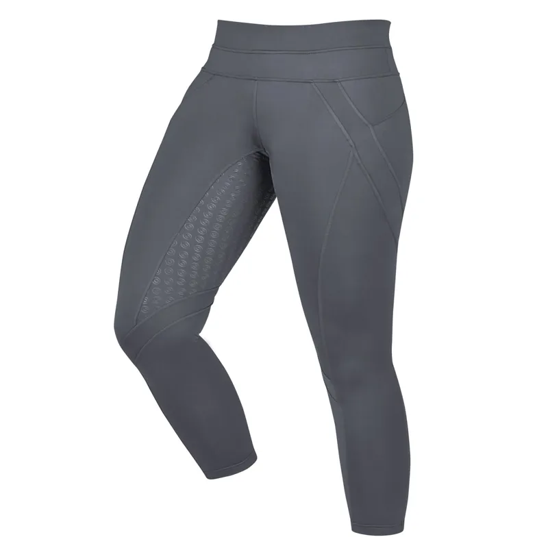Dublin Performance Thermal Active Ladies Riding Tights - Iron