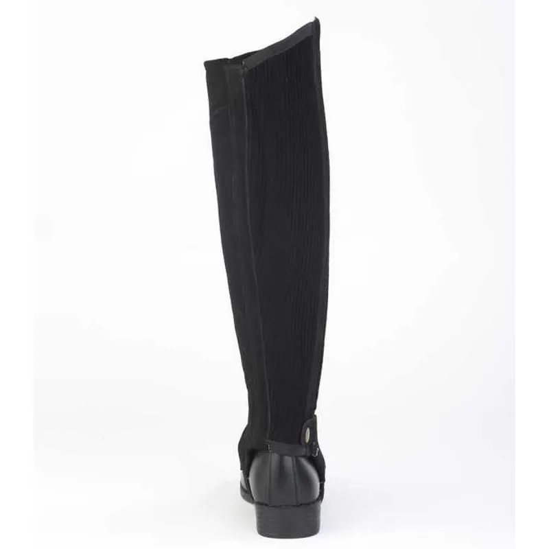 Dublin Easy-Care Mesh Half Chaps - Brown