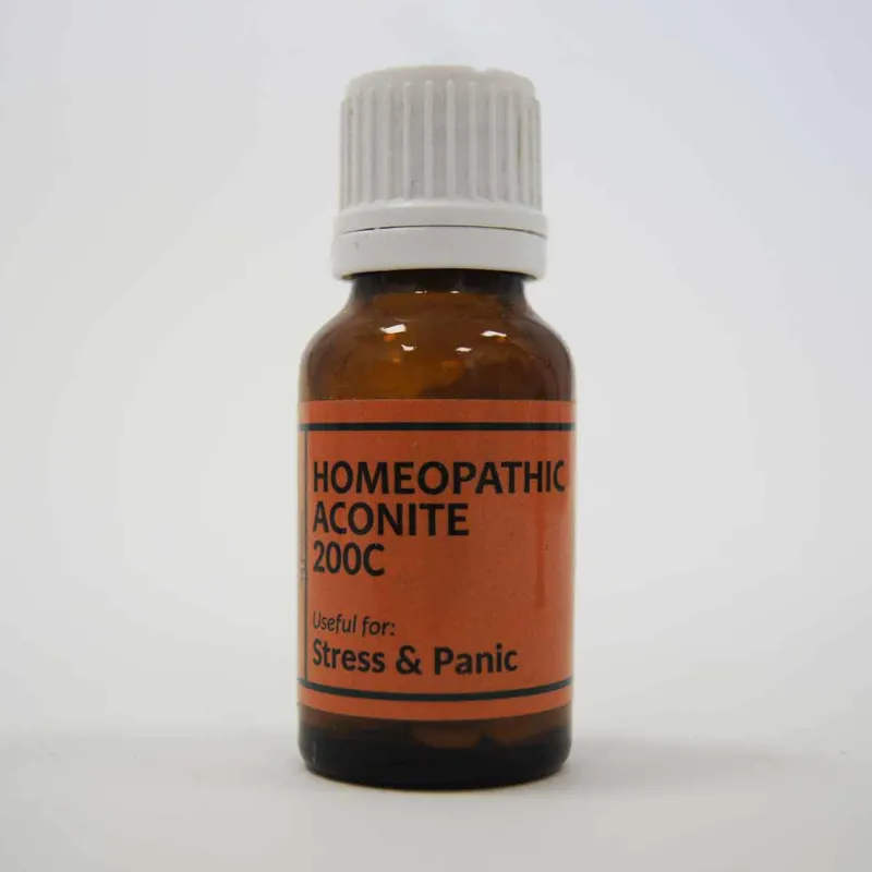 Equus Health Homeopathic Aconite - 200c - Fear and Anxiety