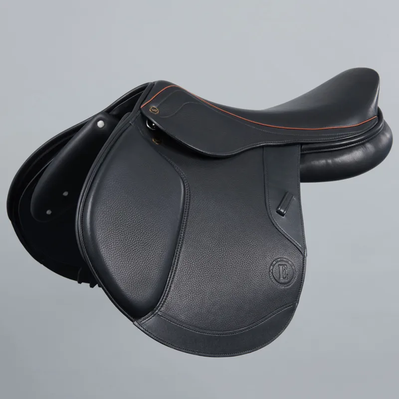 Enzo Treviso Maria Close Contact Jump Saddle - Black