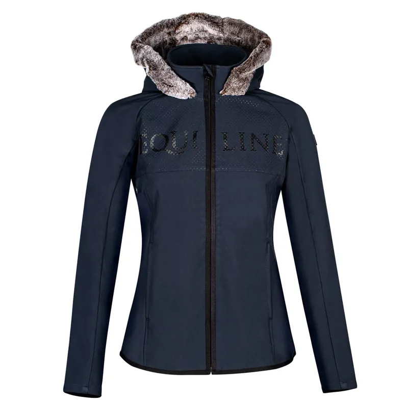 Equiline Elly Ladies Softshell Jacket - Blue