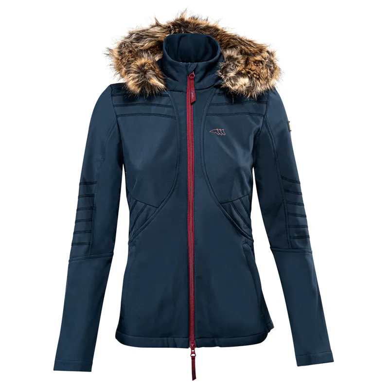 Equiline Clemantis Softshell Ladies Jacket - Blue