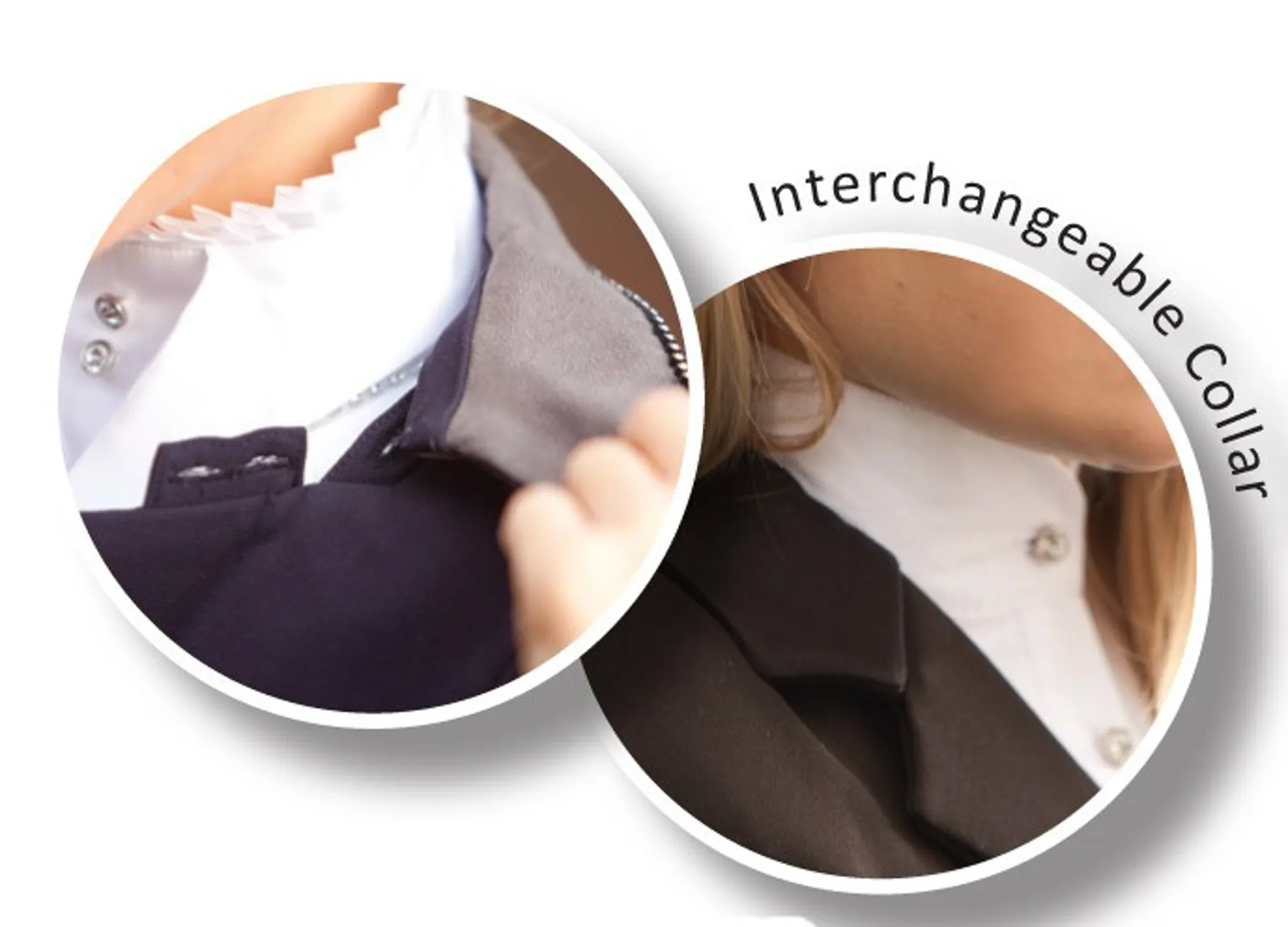 Equetech 2-in-1 In-Vent Competition Ladies Show Jacket - Navy