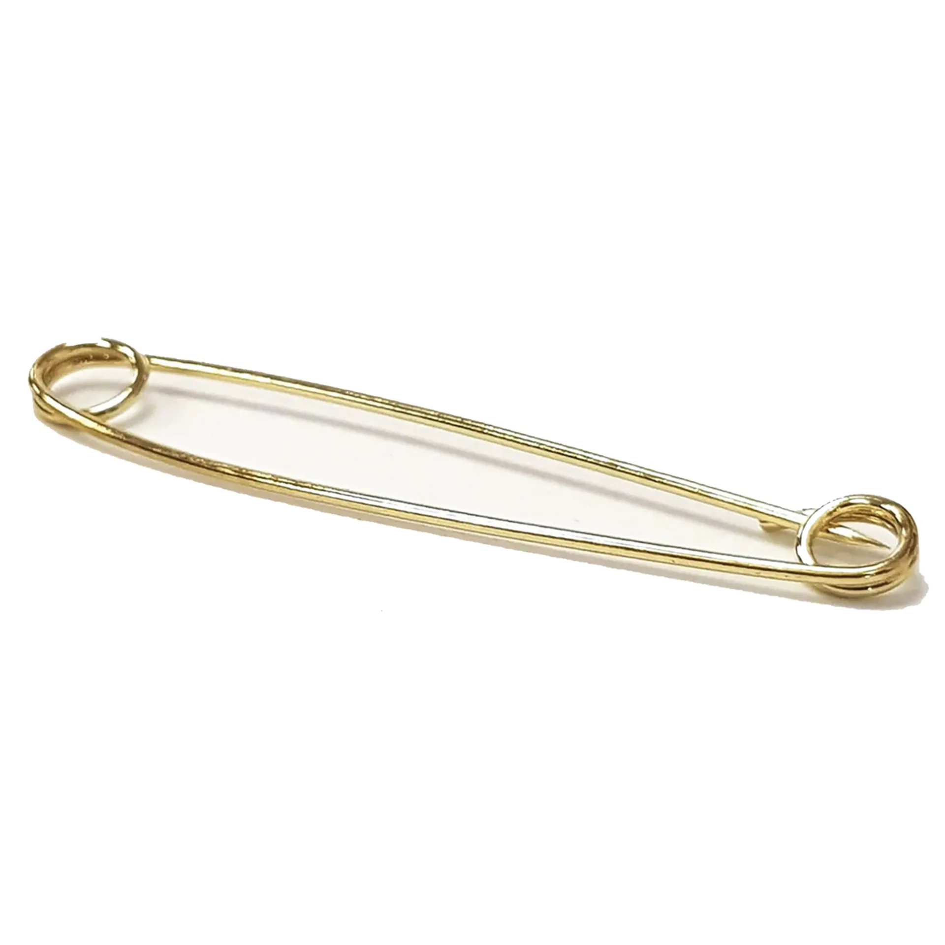 Equetech Traditional Plain Stock Pin - Gold