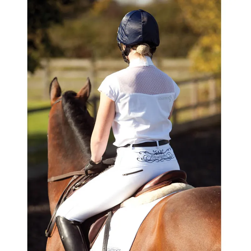 Equetech Lacie Ladies Competition Shirt - White
