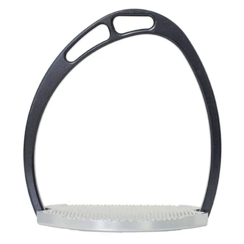 Equitaly Equi Fly Stirrup Irons - Smoky/Silver