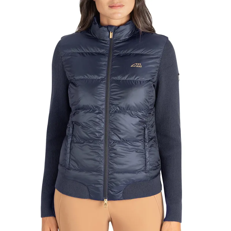 Equiline Estrae Ladies Hybrid Jacket - Blue