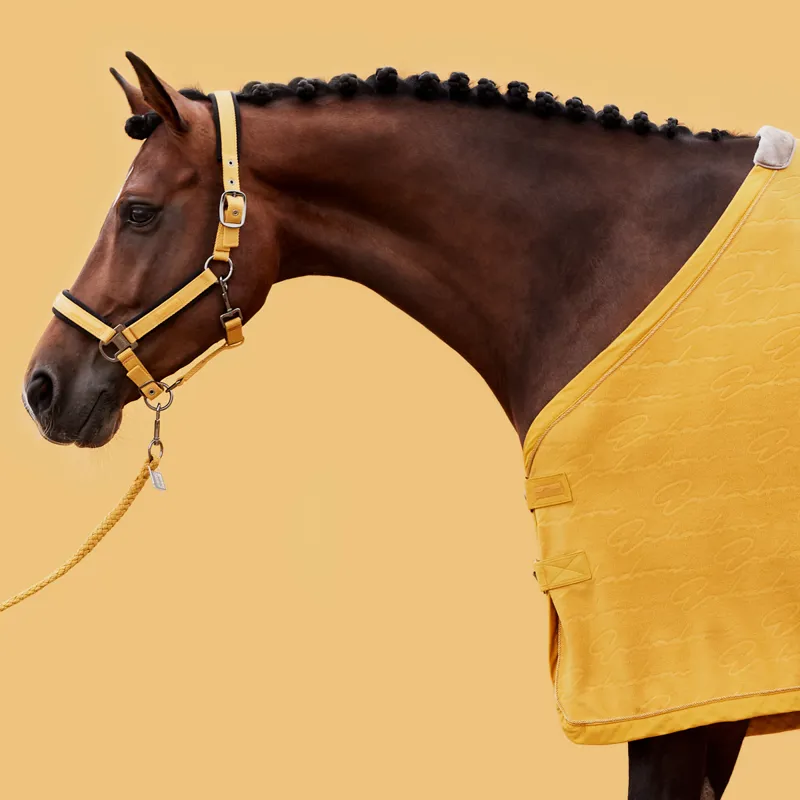 Eskadron Classic Sports Stamped Fleece Rug - Vintage Gold