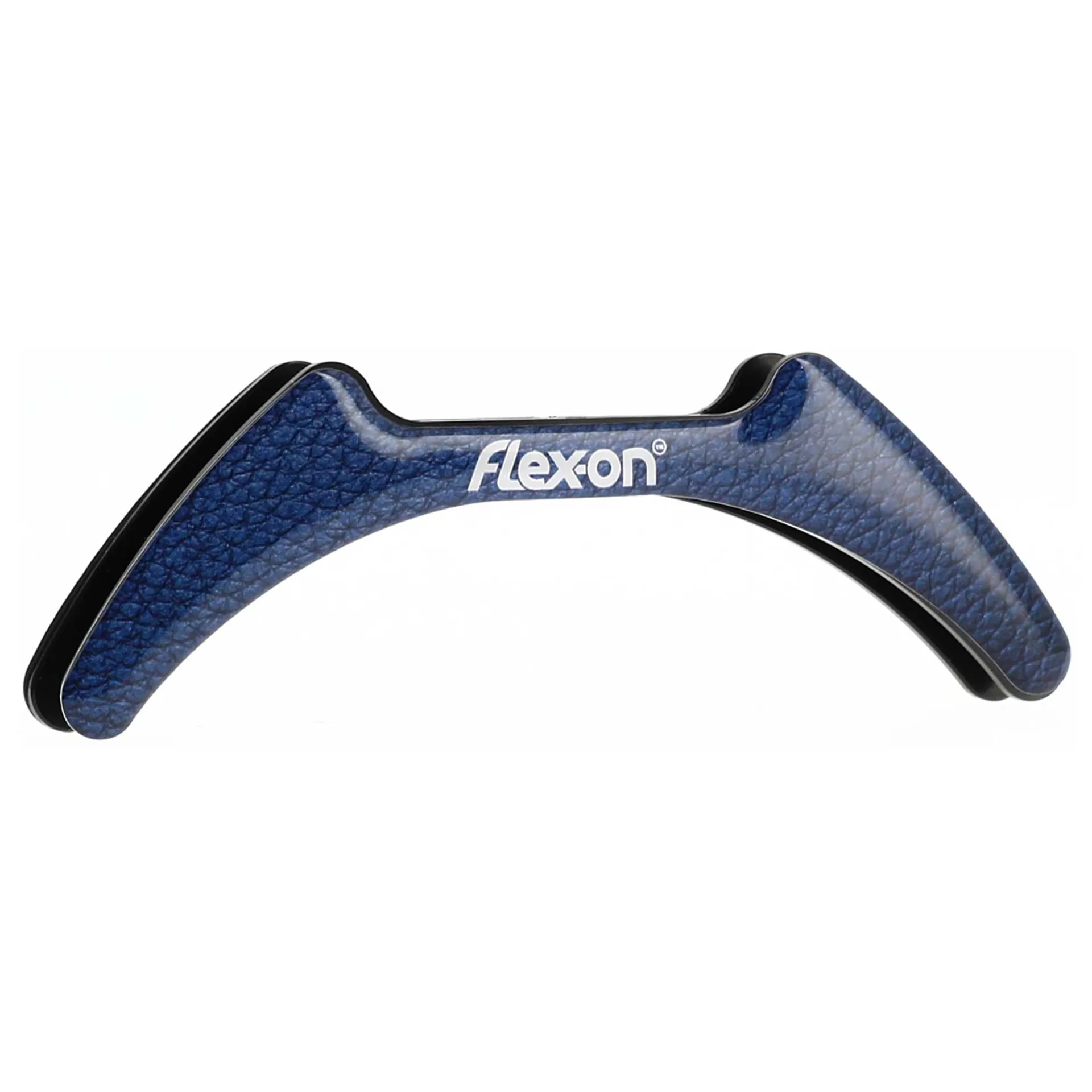 Flex-On Green Composite Stirrup Magnets - Blue Leather