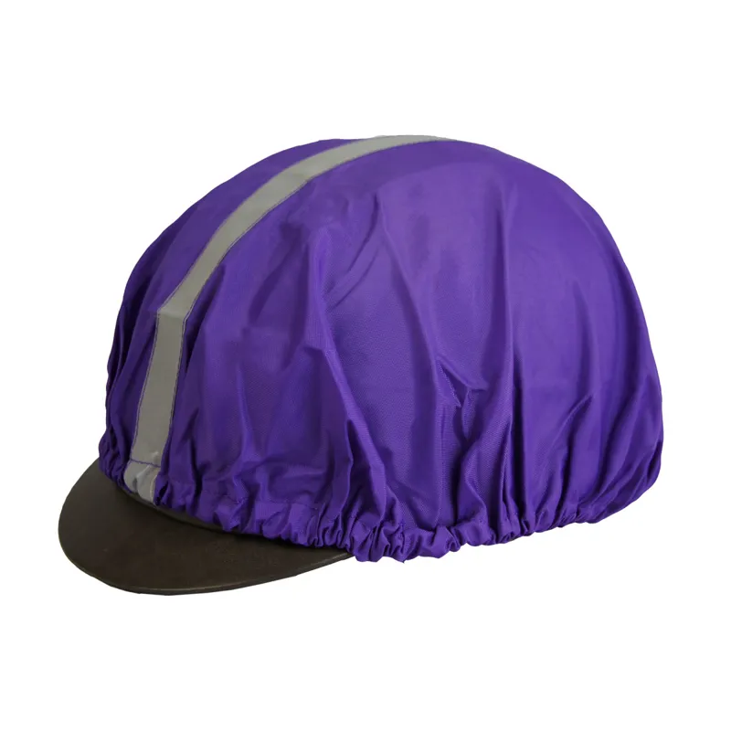 Lincoln Waterproof Hat Cover - Reflective Purple