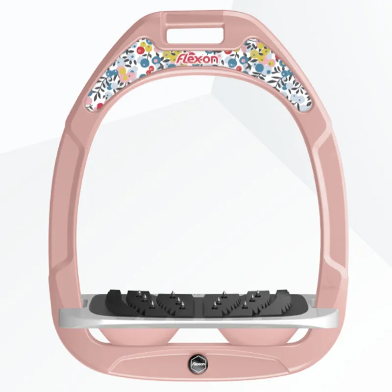 Flex-On Limited Edition Green Composite Stirrups - Pastel Pink