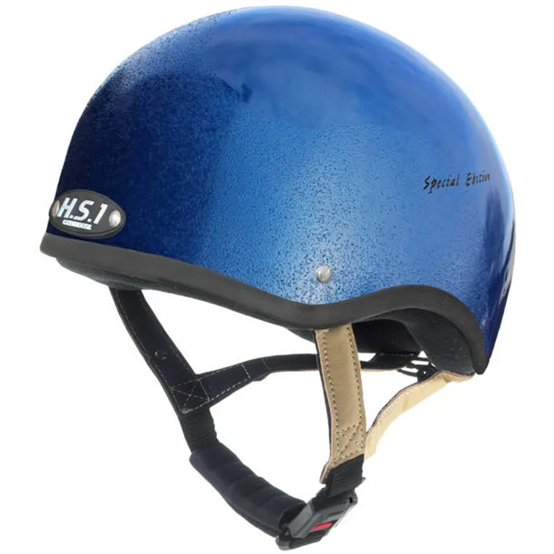 Gatehouse HS1 Skull Riding Hat - Blue Special Edition