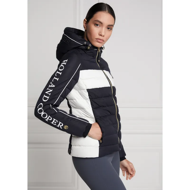 Holland Cooper Sports Master Puffer Ladies Jacket - Ink Navy