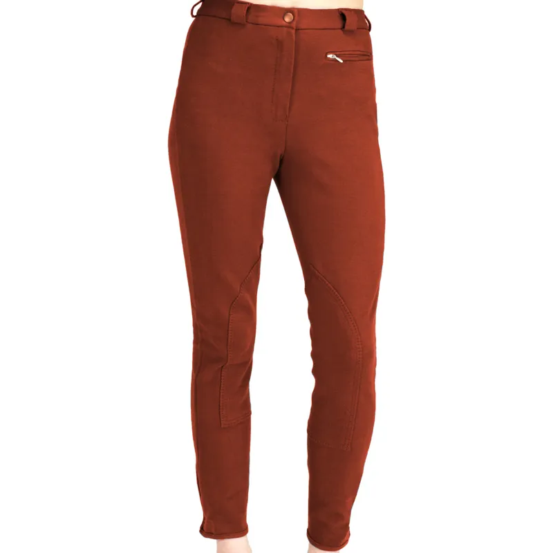 Harry Hall Balmoral Ladies Breeches - Rust - 30in