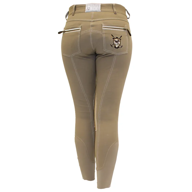 Horseware Nina Ladies Breeches - Tan Print