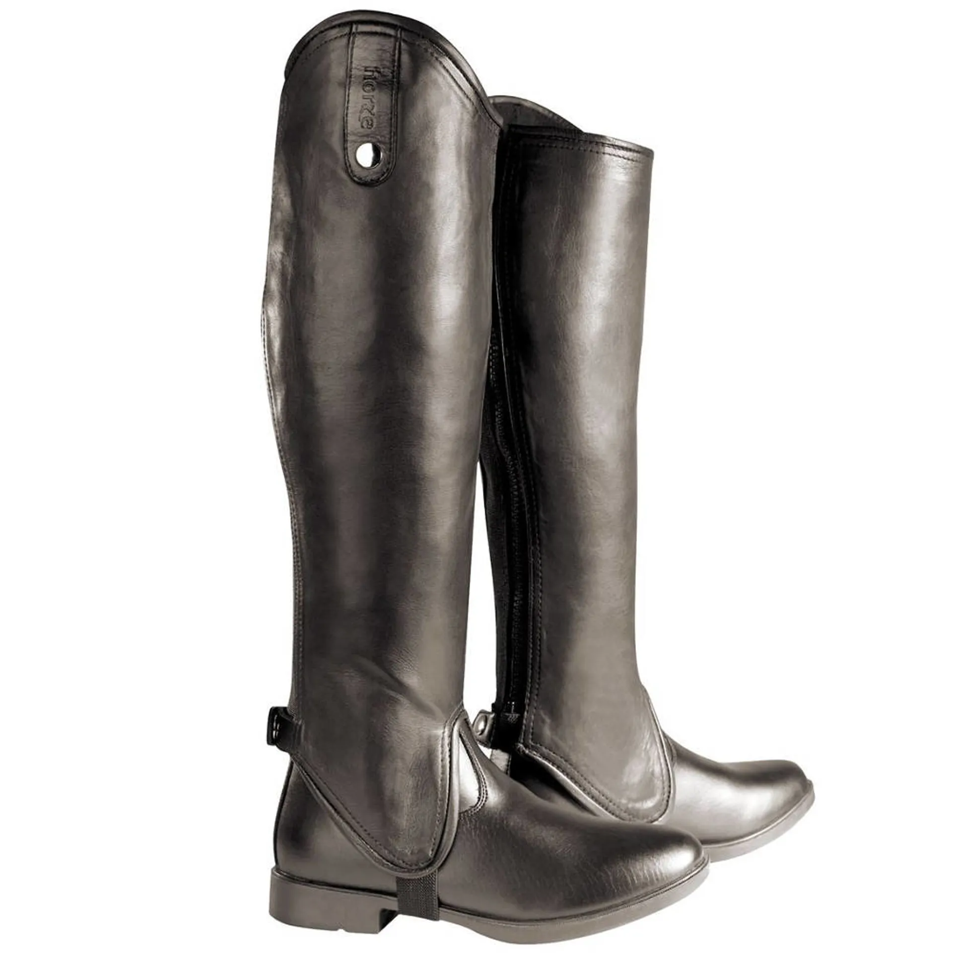 Horze Soft Leather Ladies Chaps - Brown