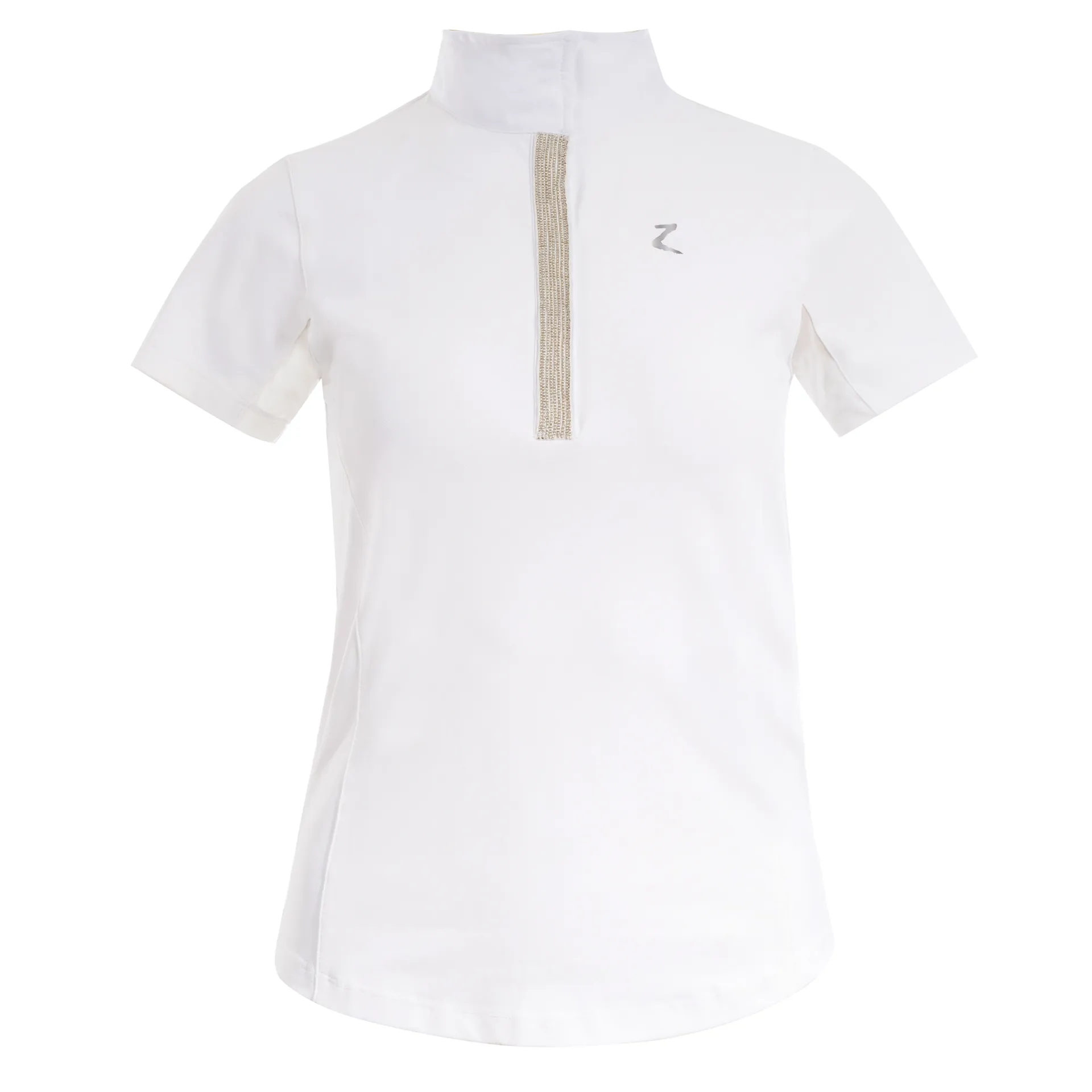 Horze Allison Ladies Functional Show Shirt - White