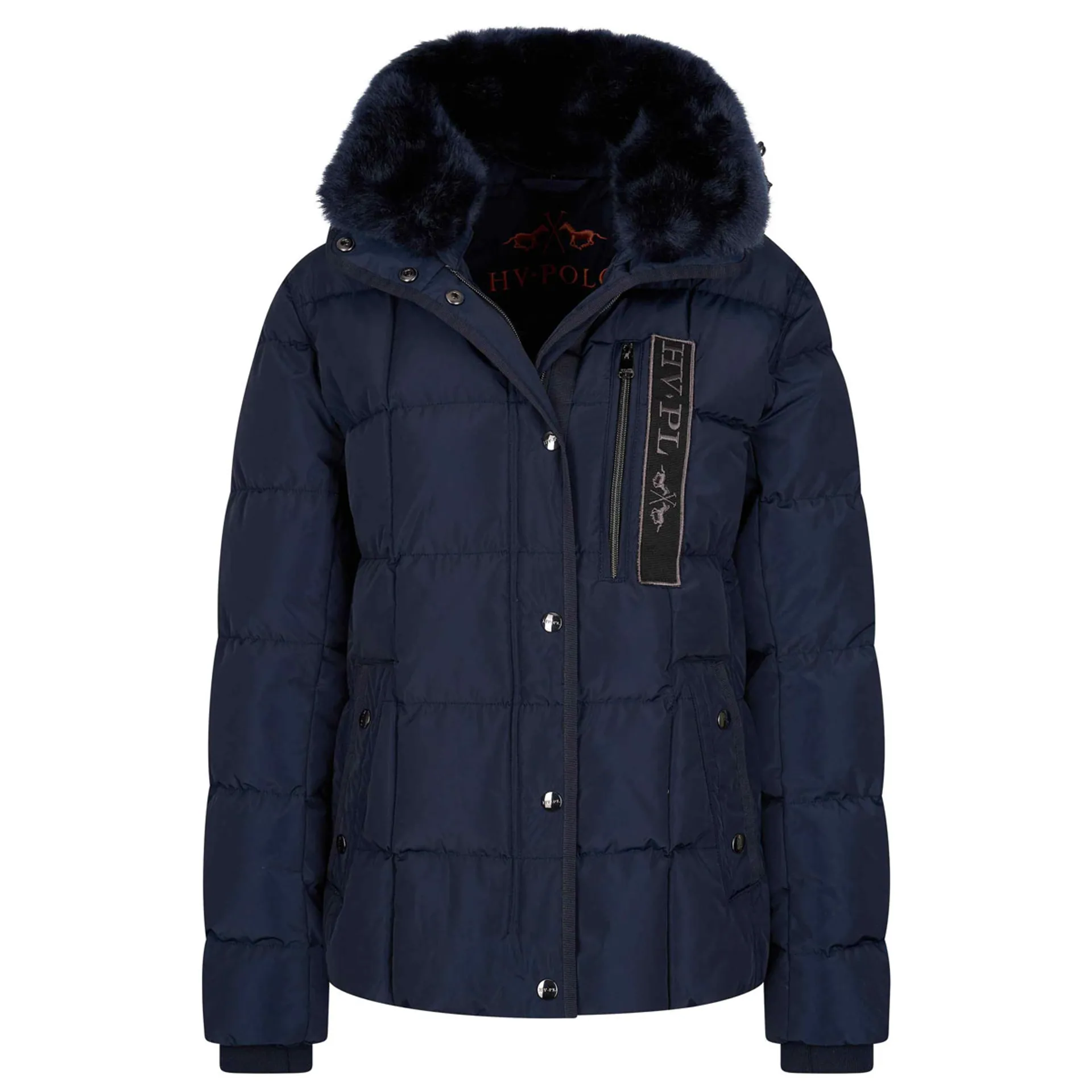 HV Polo Jacky Ladies Quilted Jacket - Navy